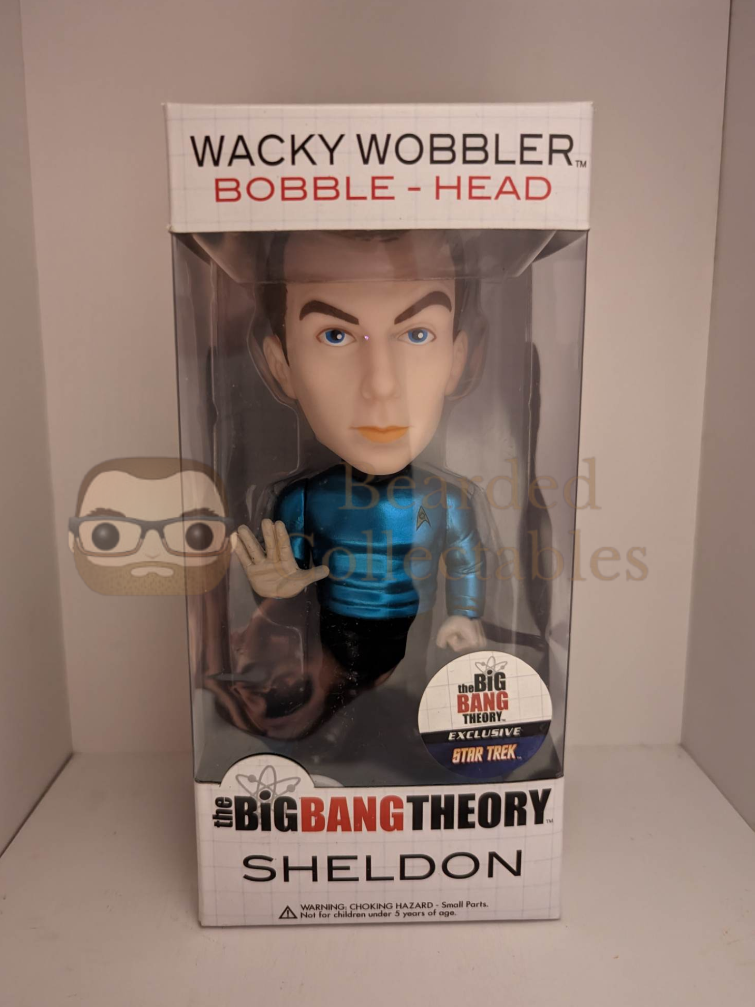 Metallic Chase Sheldon Cooper Funko Wacky Wobbler – Bearded Collectables